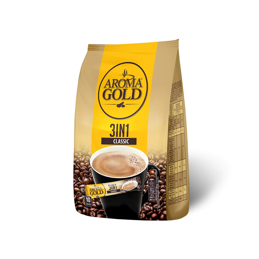 Aroma Gold 3in1 Classic 170g (10kpl) - Balkan Tukku verkkokauppa