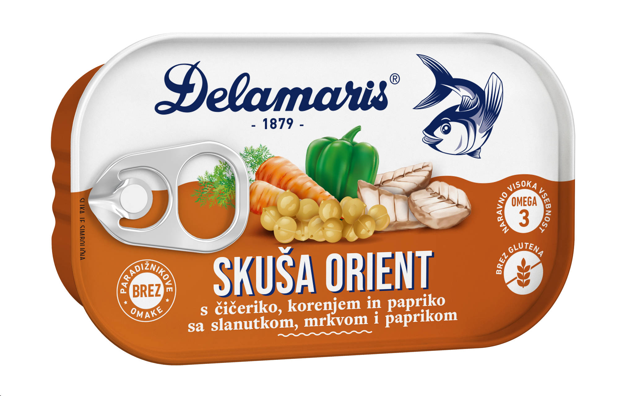Delamaris Makrilli Orient 125g (14kpl) - Balkan Tukku verkkokauppa