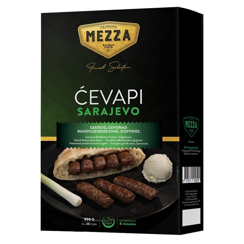 Mezza Cevapi Sarajevo 750g (8kpl) - Balkan Tukku verkkokauppa