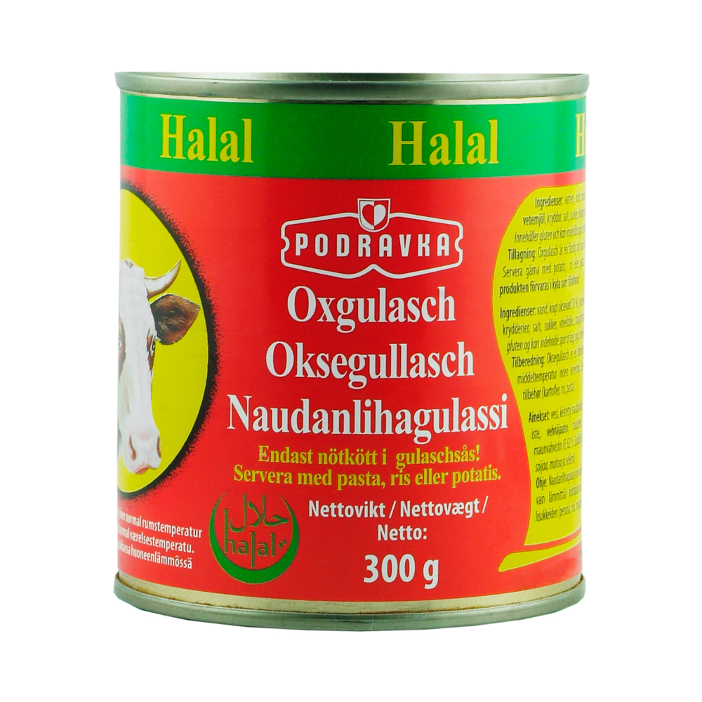 Podravka Gulas Halal 300g (15kpl) - Balkan Tukku verkkokauppa