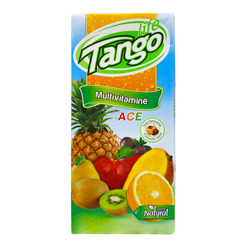 Tango Life Multifruitmehu 1L (12kpl) - Balkan Tukku verkkokauppa