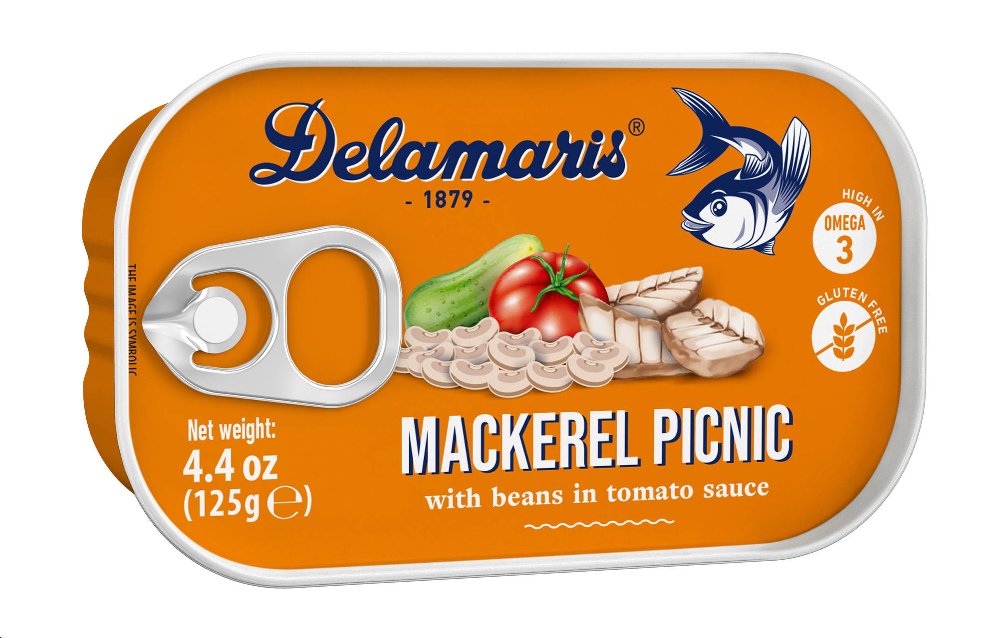 Delamaris Makrilli Picnic 125g (14kpl) - Balkan Tukku verkkokauppa