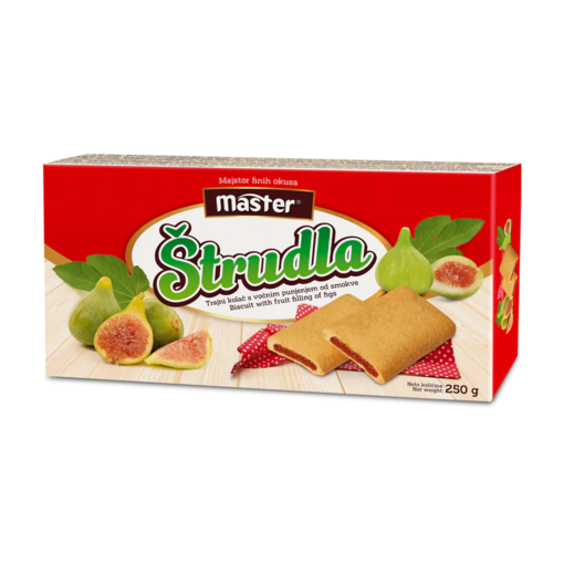 Master Strudla Viikuna 250g (12kpl) - Balkan Tukku verkkokauppa