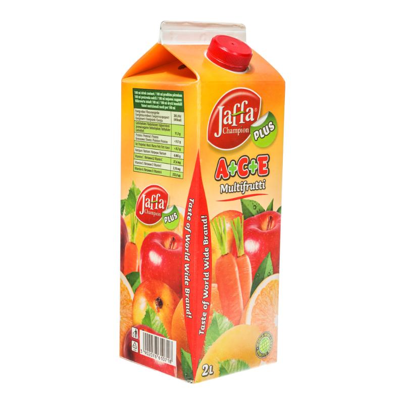 Jaffa Plus Multifruit A+C+E 2L (6kpl) - Balkan Tukku verkkokauppa