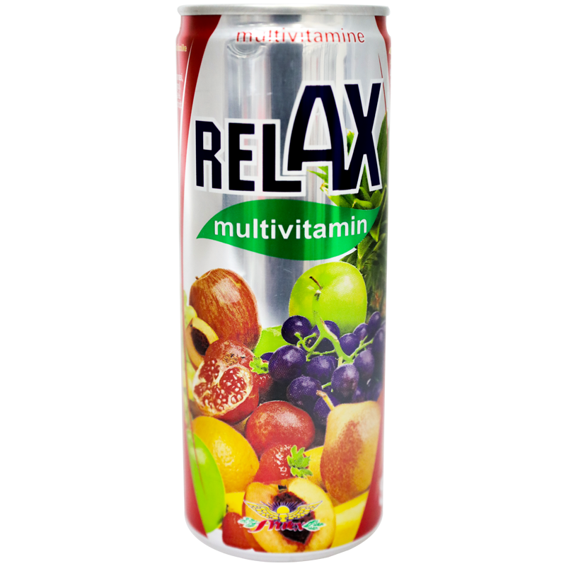 Relax Multivitamin 250ml (24kpl) - Balkan Tukku verkkokauppa